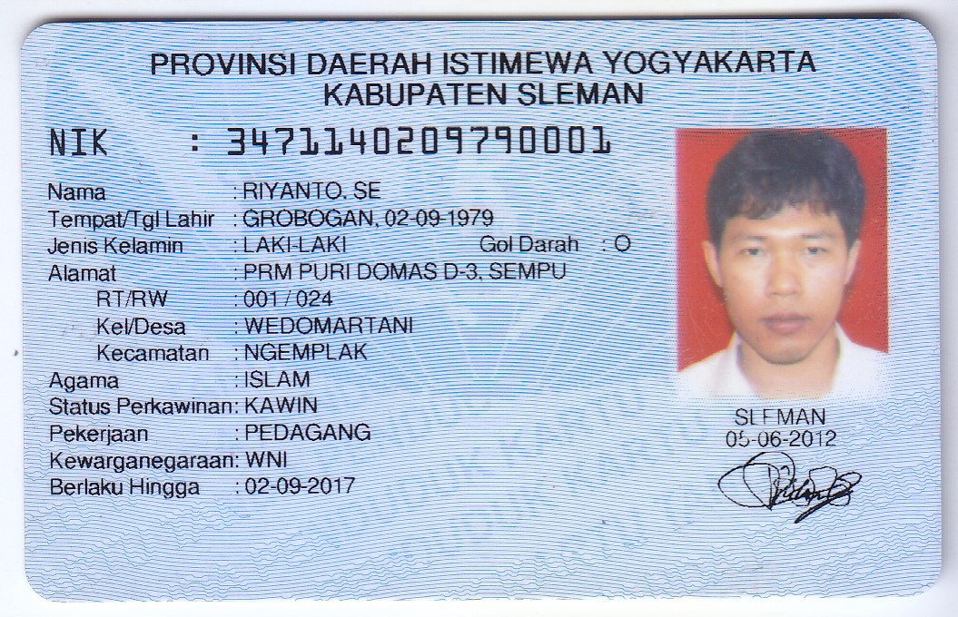 KTP-OCR in Python using Pytesseract