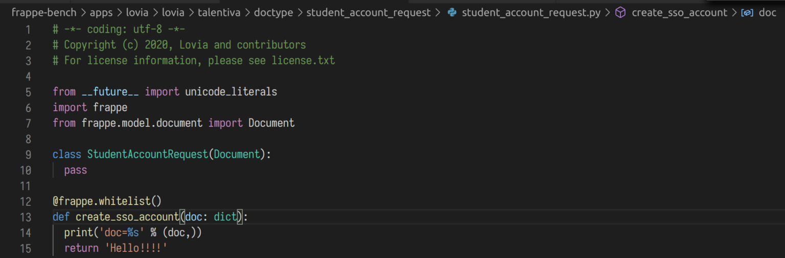ERPNext Custom DocTypes, Actions, and Links | About Lovia