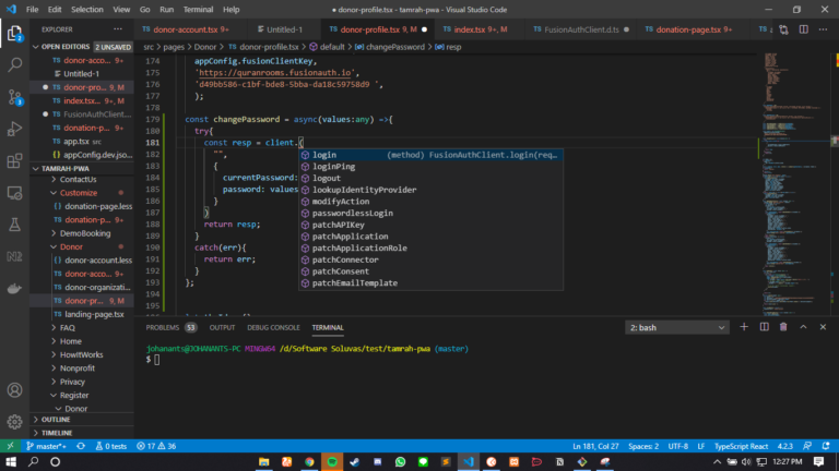 Visual Studio Code Basic Features